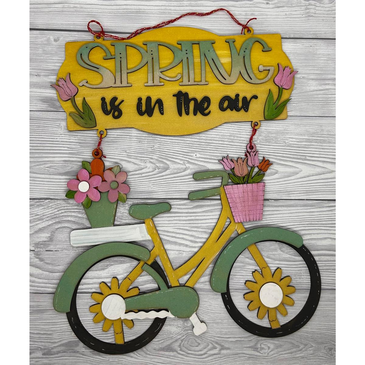 Glitzcraft- MDF Spring is in the Air Plaque | HobbyMaker