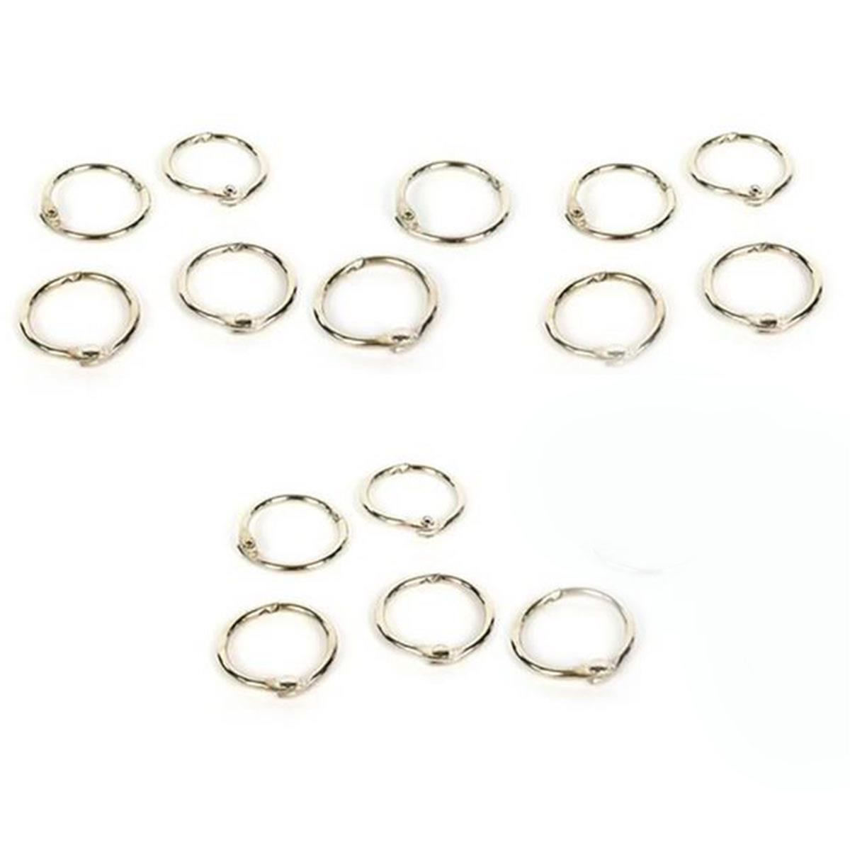 Under The Rainbow Pack Of 15 Journal Rings | HobbyMaker