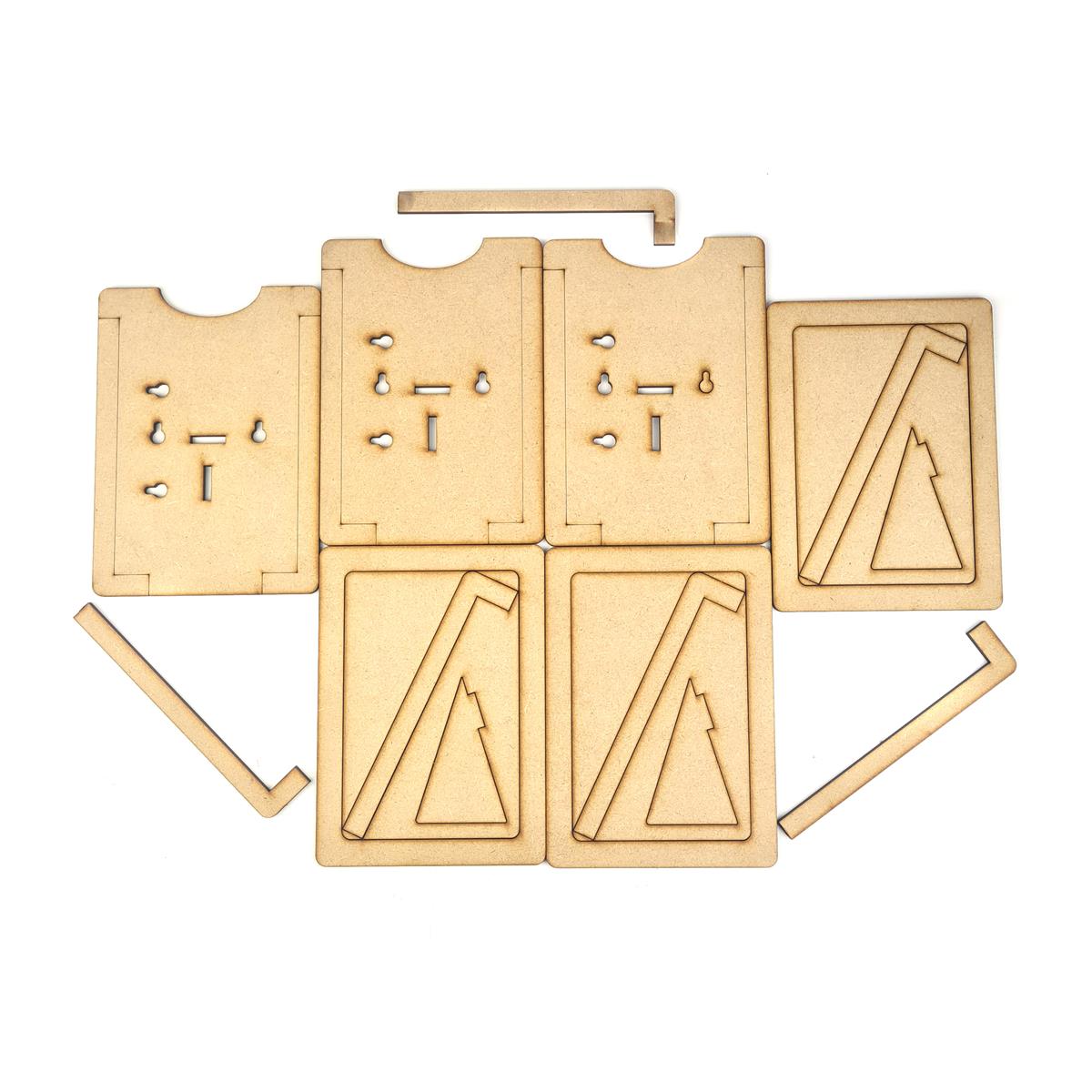 Dreamees - 4x6 Freestanding Frames MDF Collection - Makes 3 | HobbyMaker