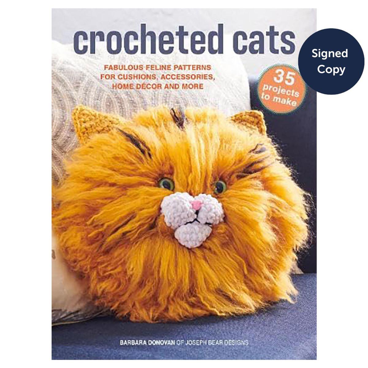 Crocheted Cats Book by Barbara Donovan of Joseph Bear Designs Exclusive ...