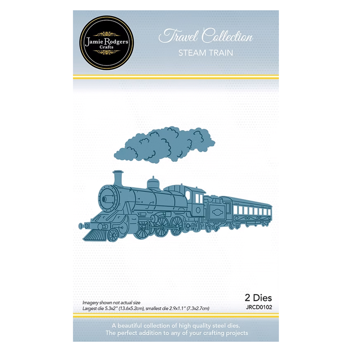 Steam Train Craft Die Set - Travel Collection By Jamie Rodgers Crafts ...