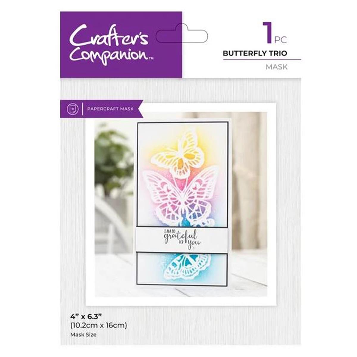 Crafter's Companion Mask - Butterfly Trio | HobbyMaker