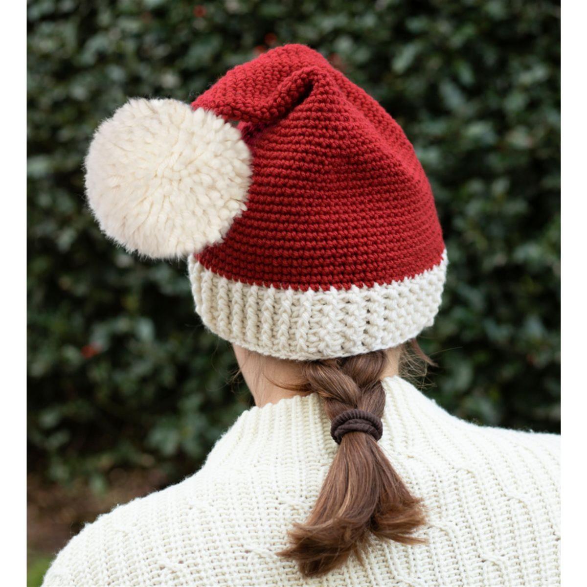 TOFT's Crochet Santa Hat Kit | SewingStreet