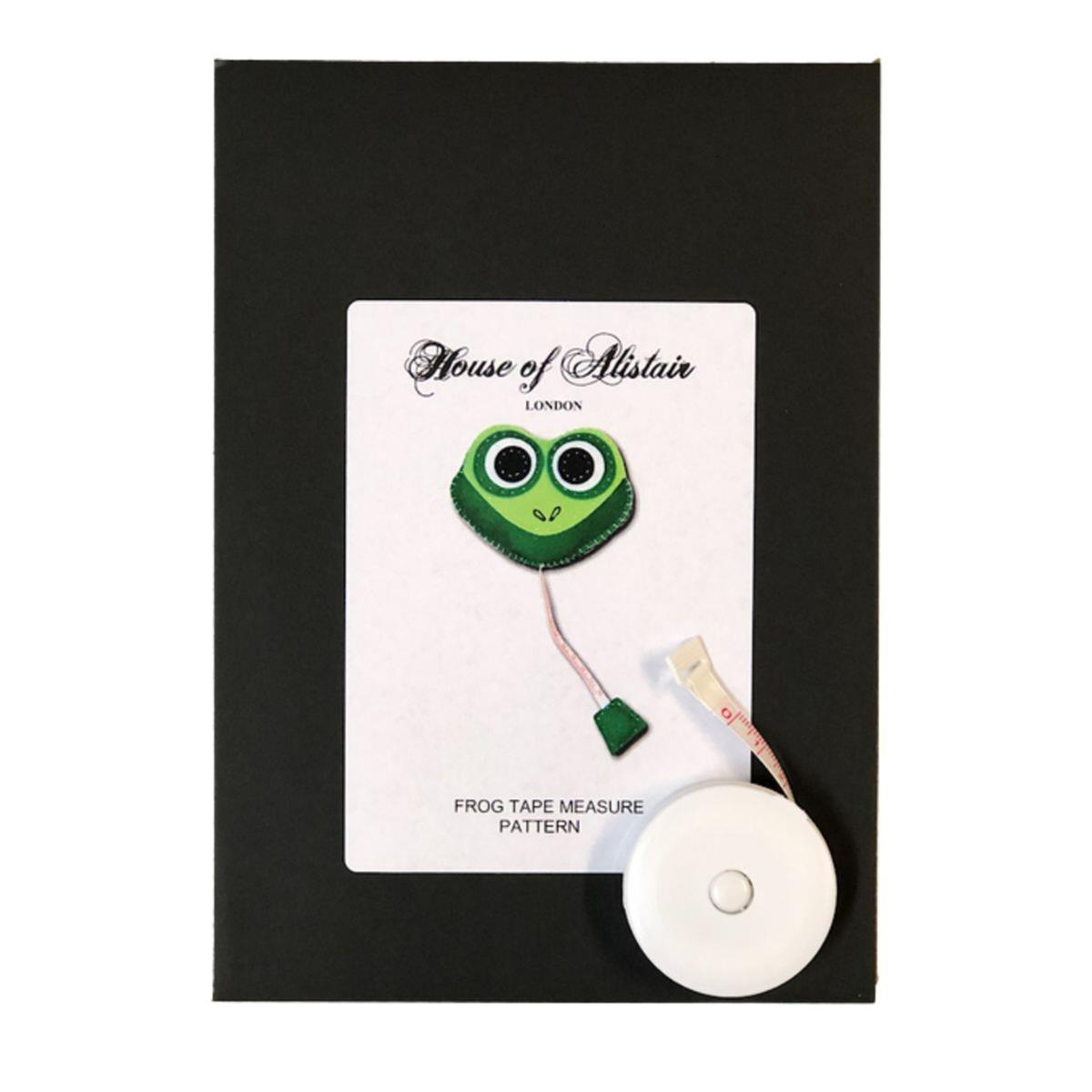 House of Alistair Character Tape Measure Pattern - Frog | SewingStreet