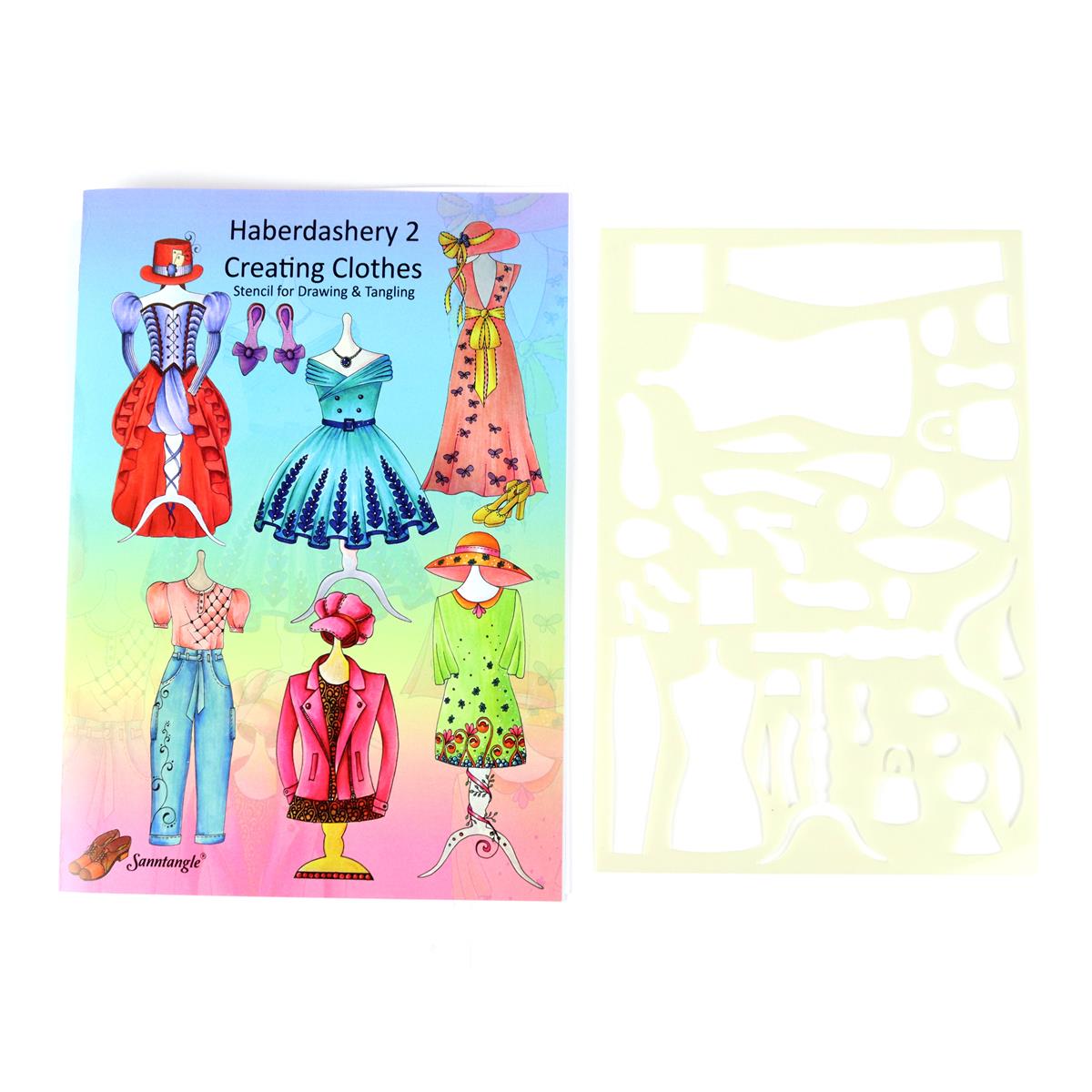 Haberdashery 2 - Clothes Stencil Set | HobbyMaker