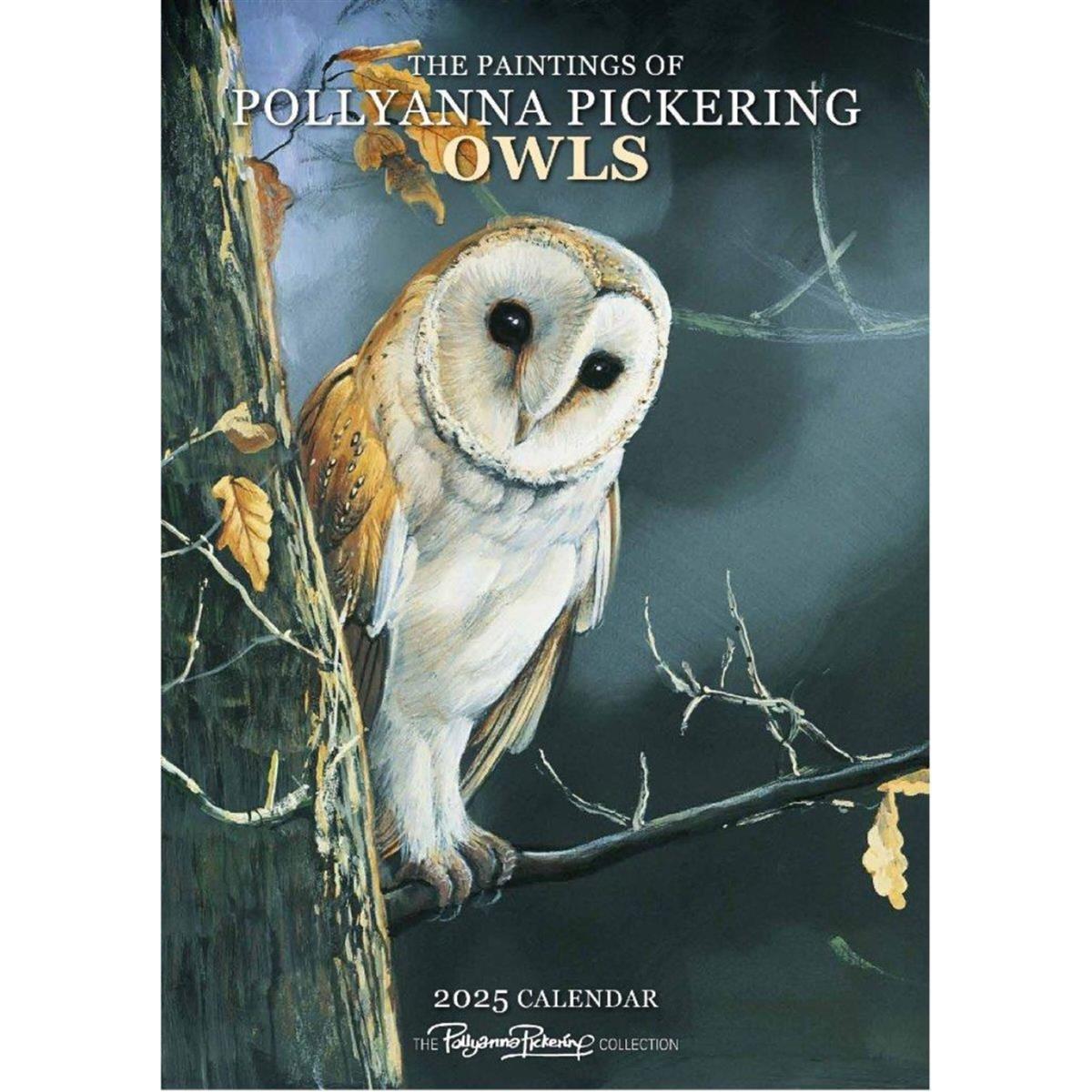 Pollyanna Pickering 2025 Calendar : Owls | SewingStreet
