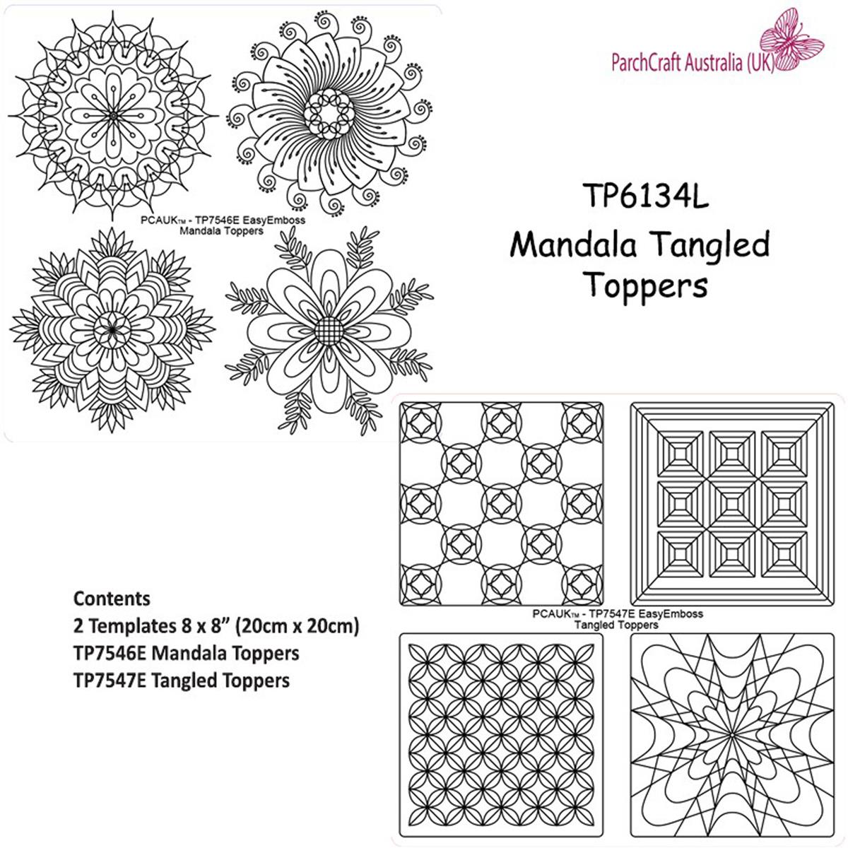 ParchCraft - Mandala Tangled Toppers | HobbyMaker