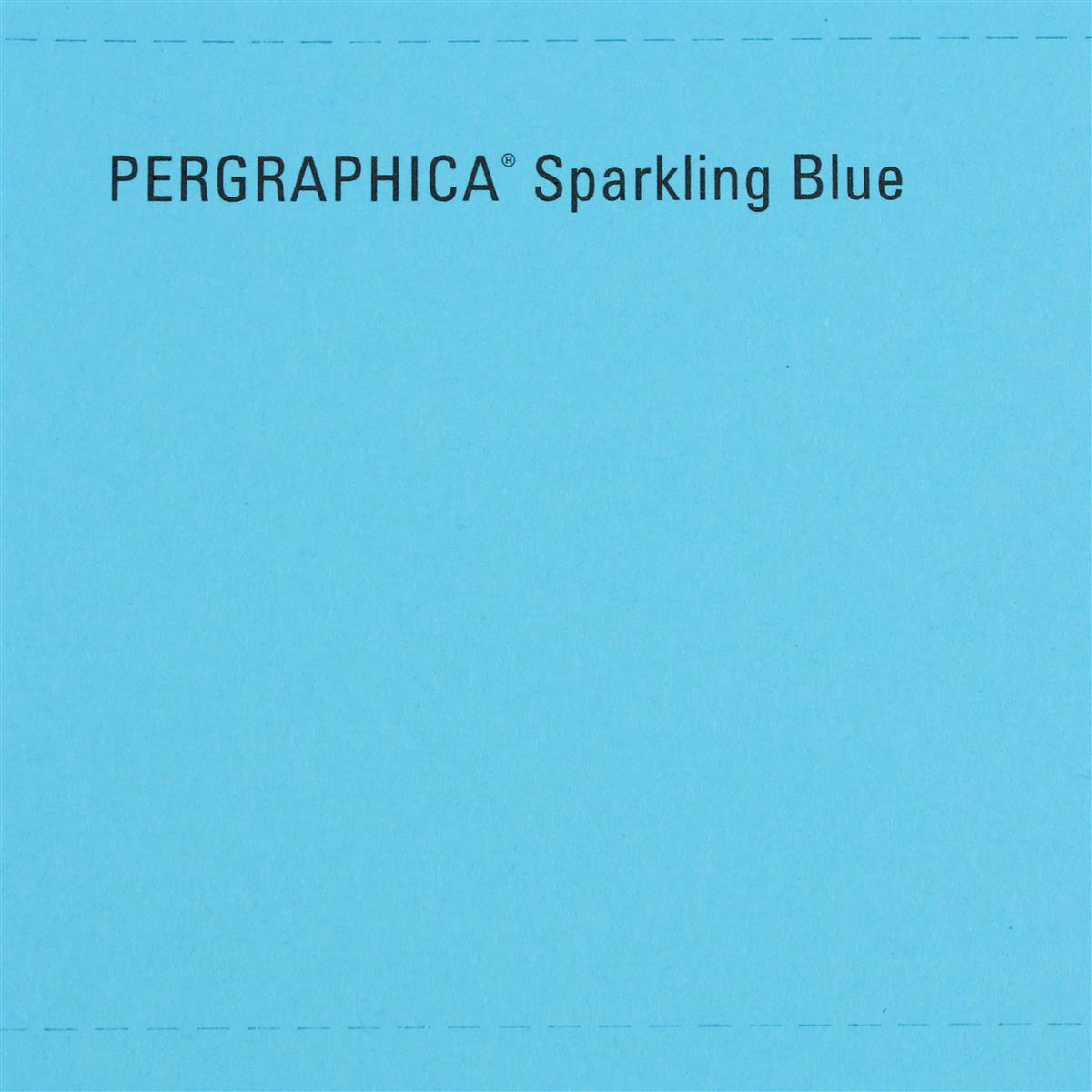 Paper Dienamics - PERGRAPHICA - A4 - RICH SPARKLING BLUE - 25 Sheets ...