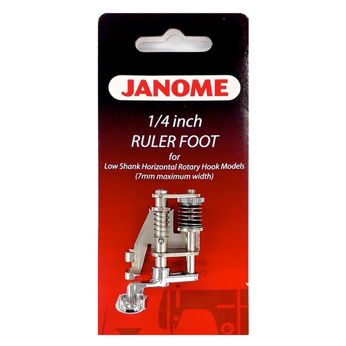 Janome Elna 1/4 Inch Ruler Foot (Cat B) | SewingStreet