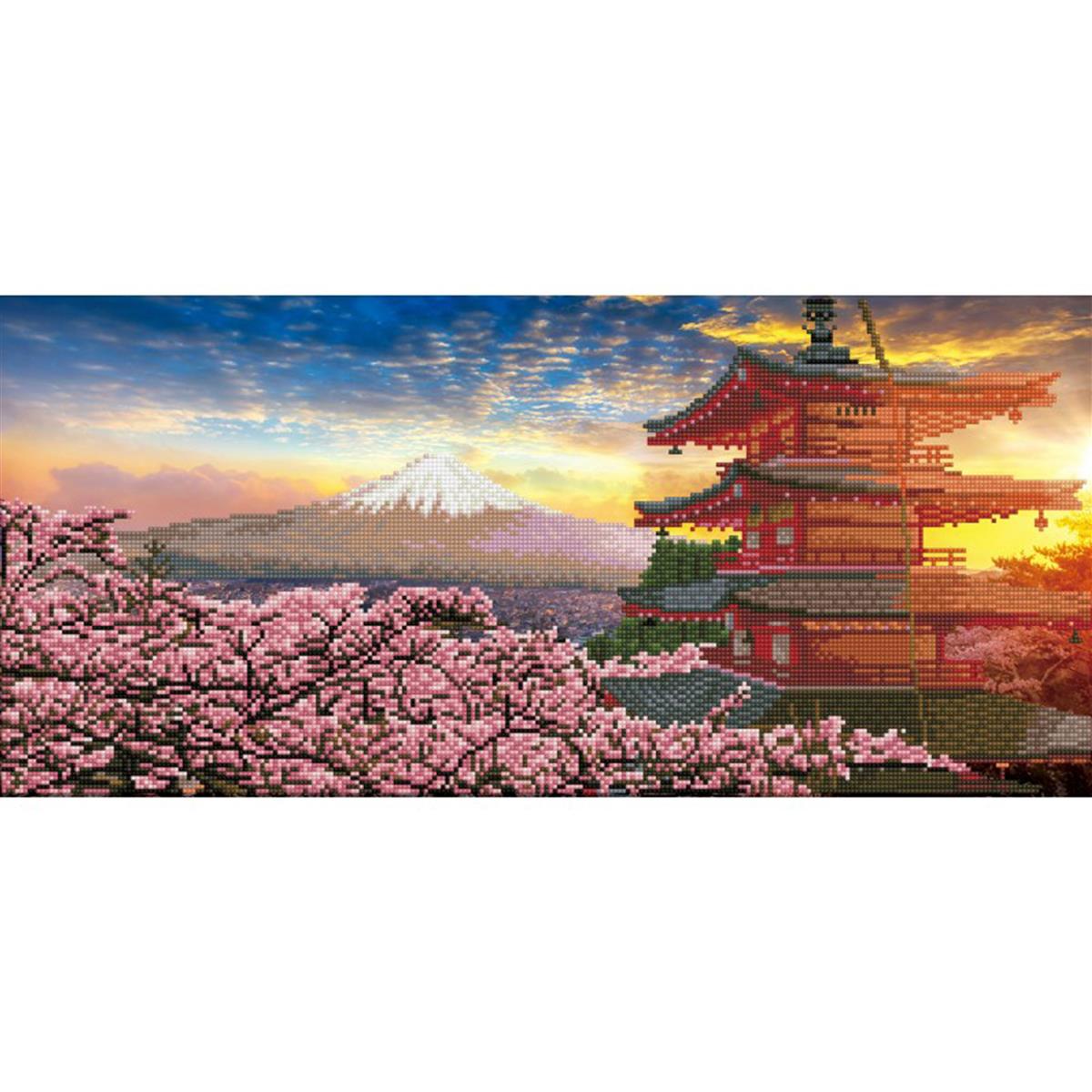 MOUNT FUJI AT SUNSET ( SIMPLY DOTZ) | HobbyMaker