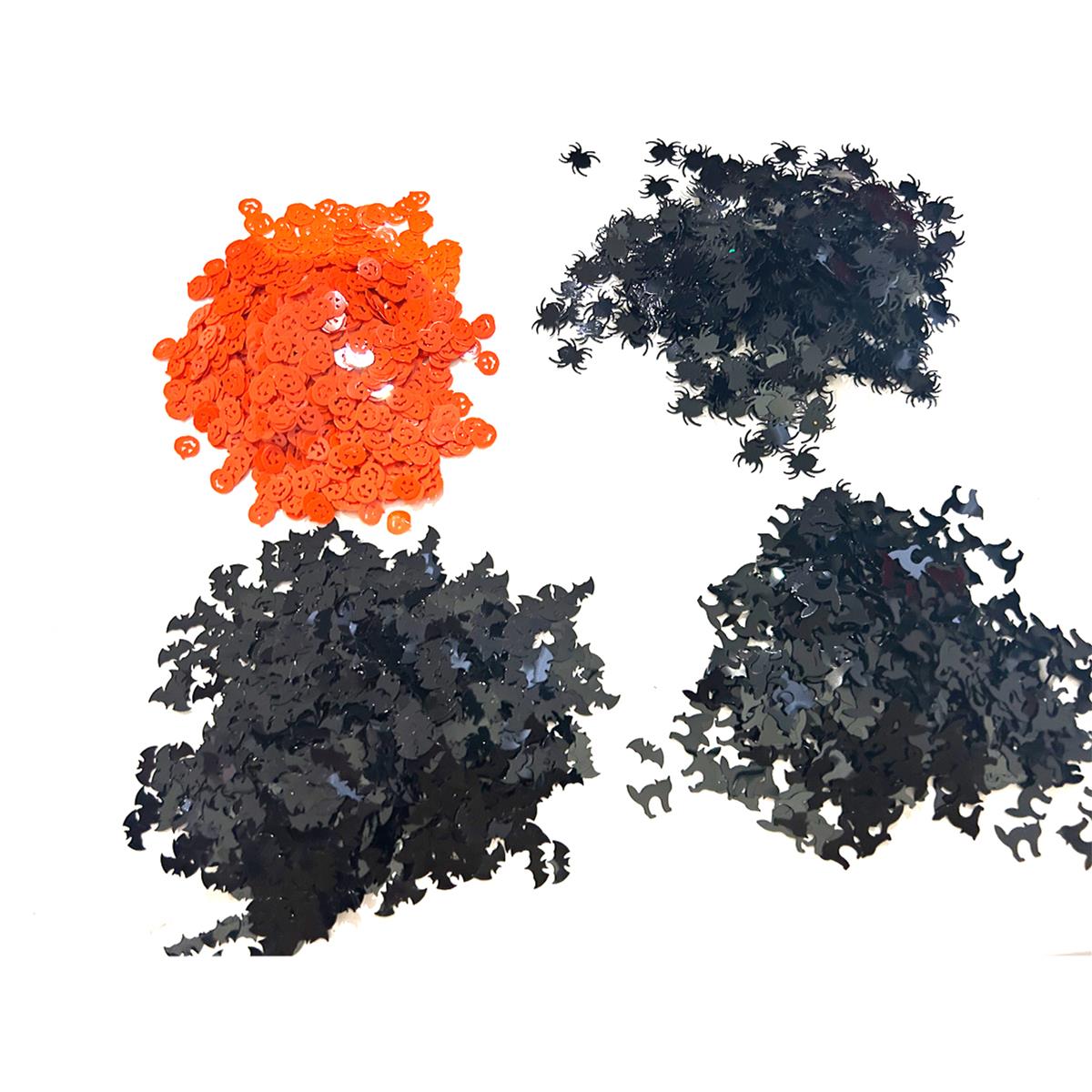 Under The Rainbow Set of 4 Halloween Sequins | HobbyMaker
