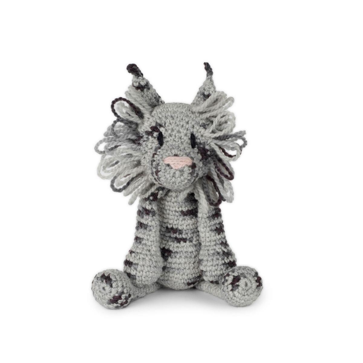 TOFT's Crochet Hand-dyed Bobcat Kit | SewingStreet