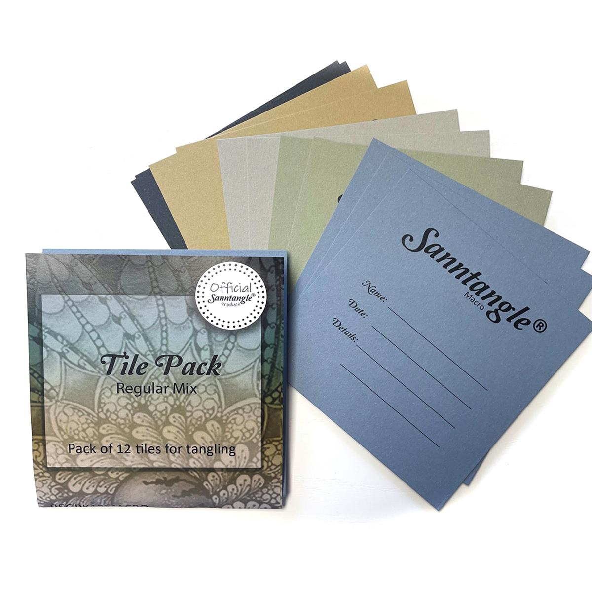 Sanntangle Macro Regular Mix Tiles pack of 12 | HobbyMaker