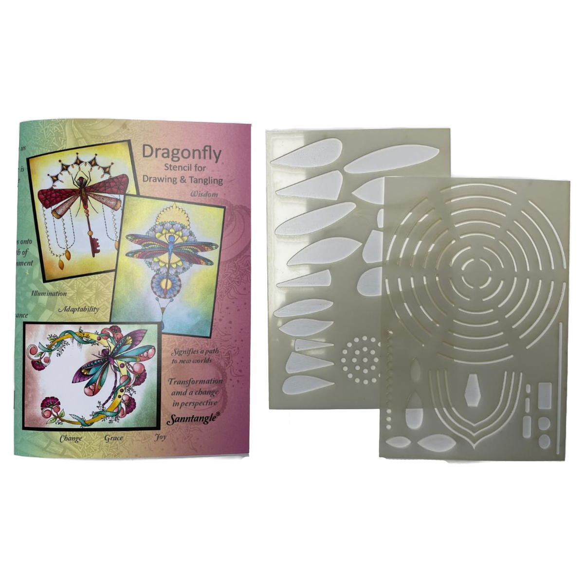 Sanntangle Dragonfly Stencil Set | HobbyMaker