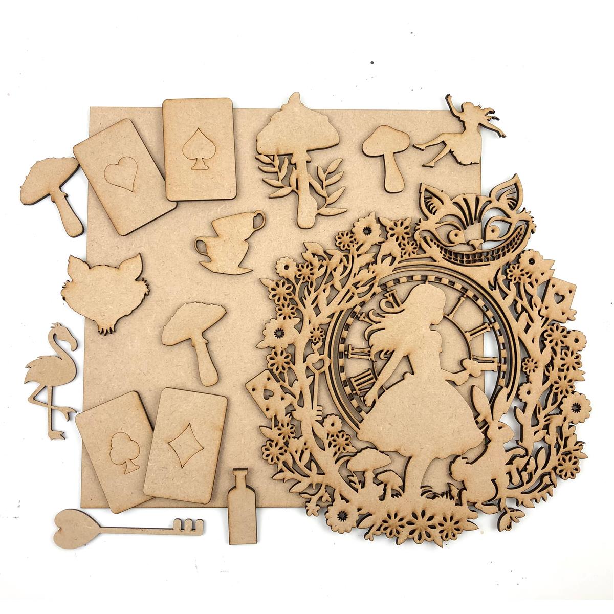 Samantha K Crafts- Alice Clock Set | HobbyMaker