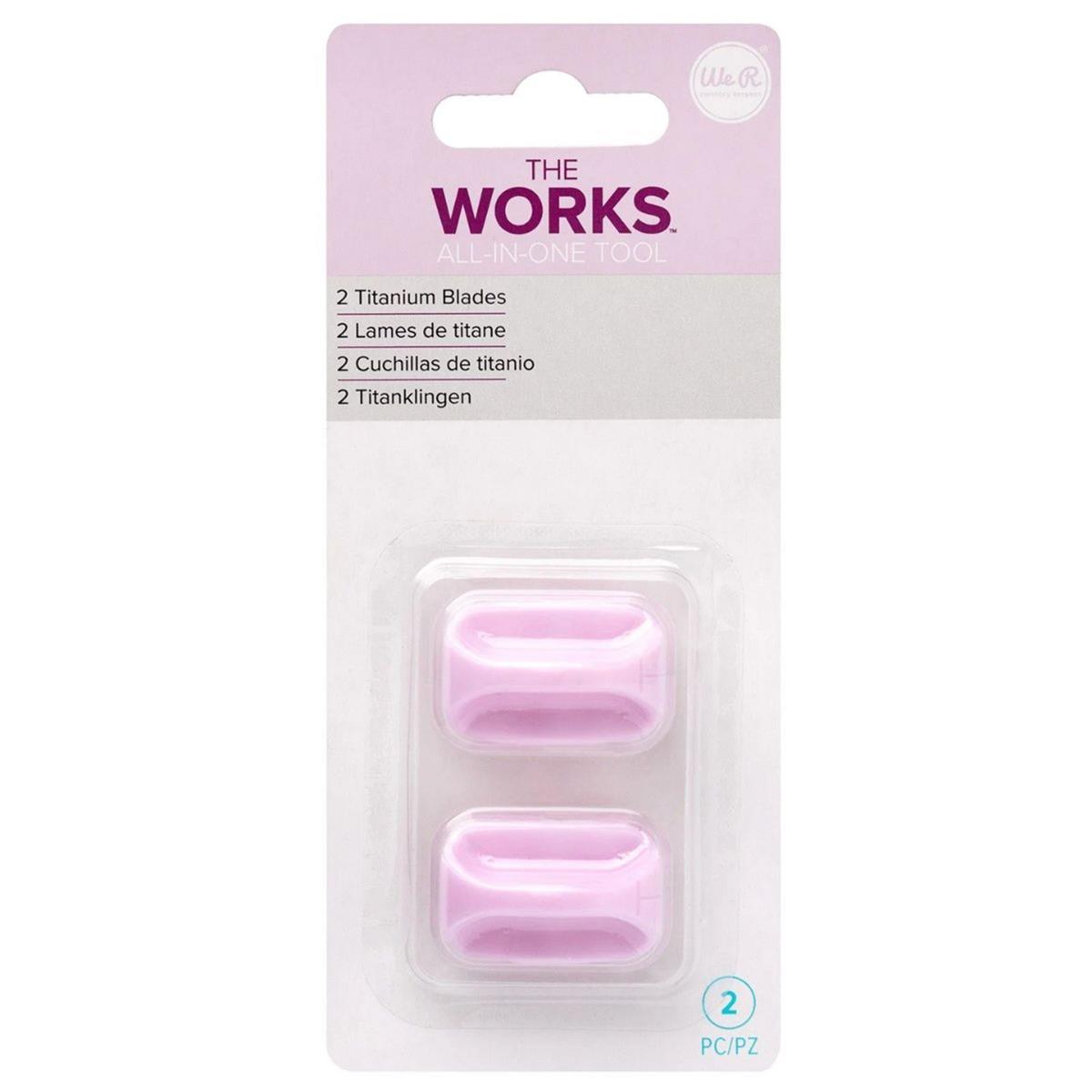 We R Makers - The Works All-In-One - Lilac-Blade Refill (Pack of 2 ...