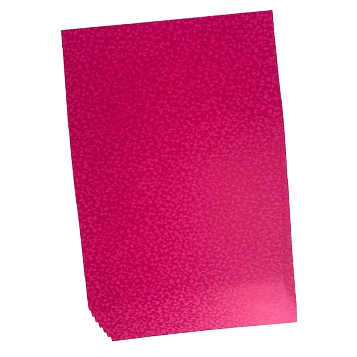 Paper Dienamics- Freckled Hot Pink A4 Card Stock- 10 X Sheets, 280gsm ...