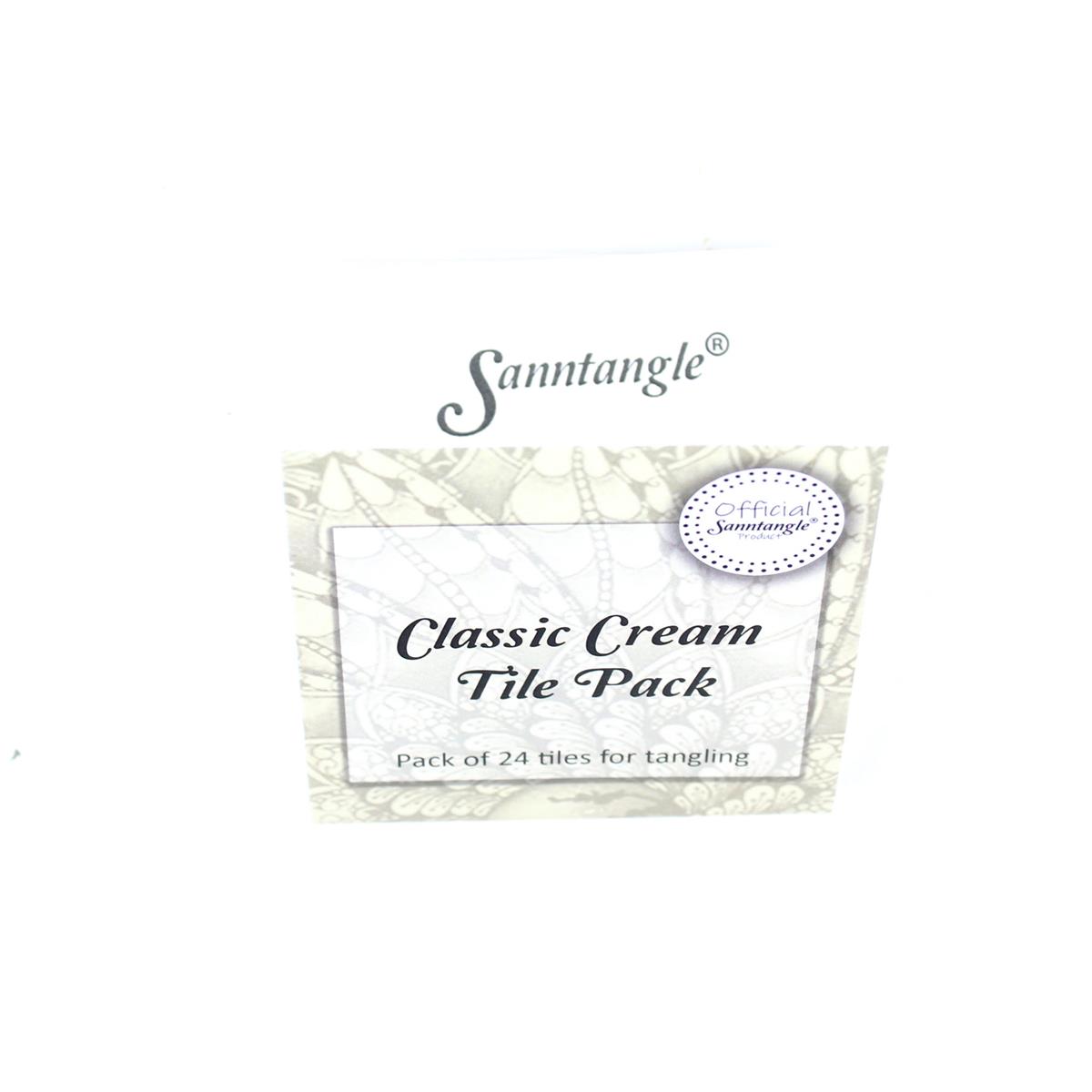 Sanntangle Tile pack - cream, 20pk | HobbyMaker