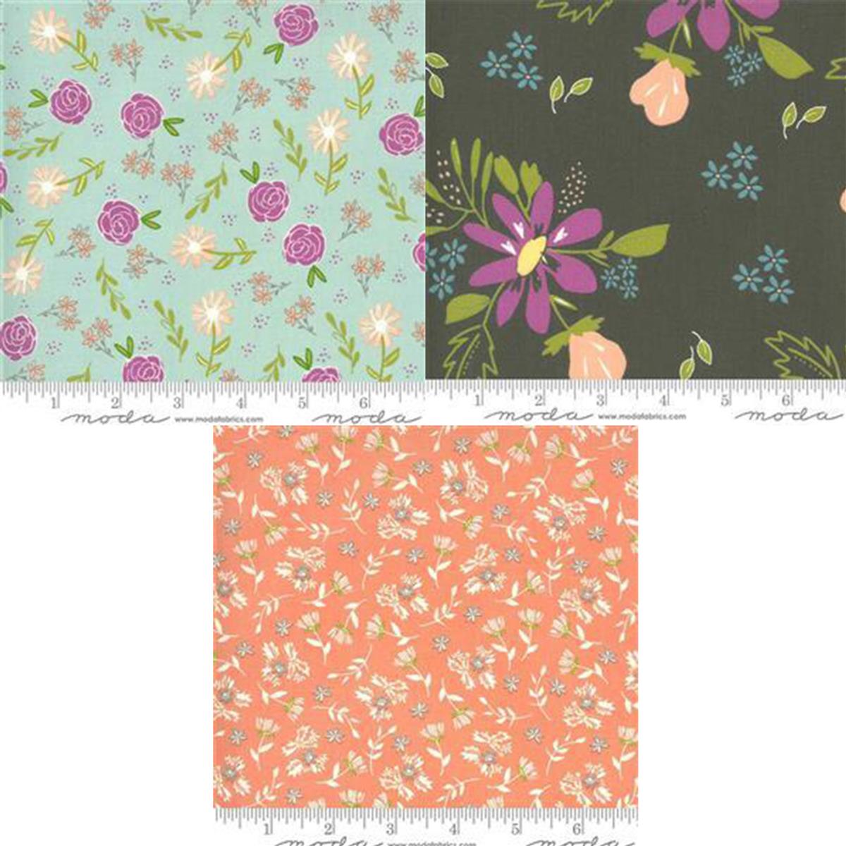 Moda Balboa Flowers Fabric Bundle (1.5m) | SewingStreet