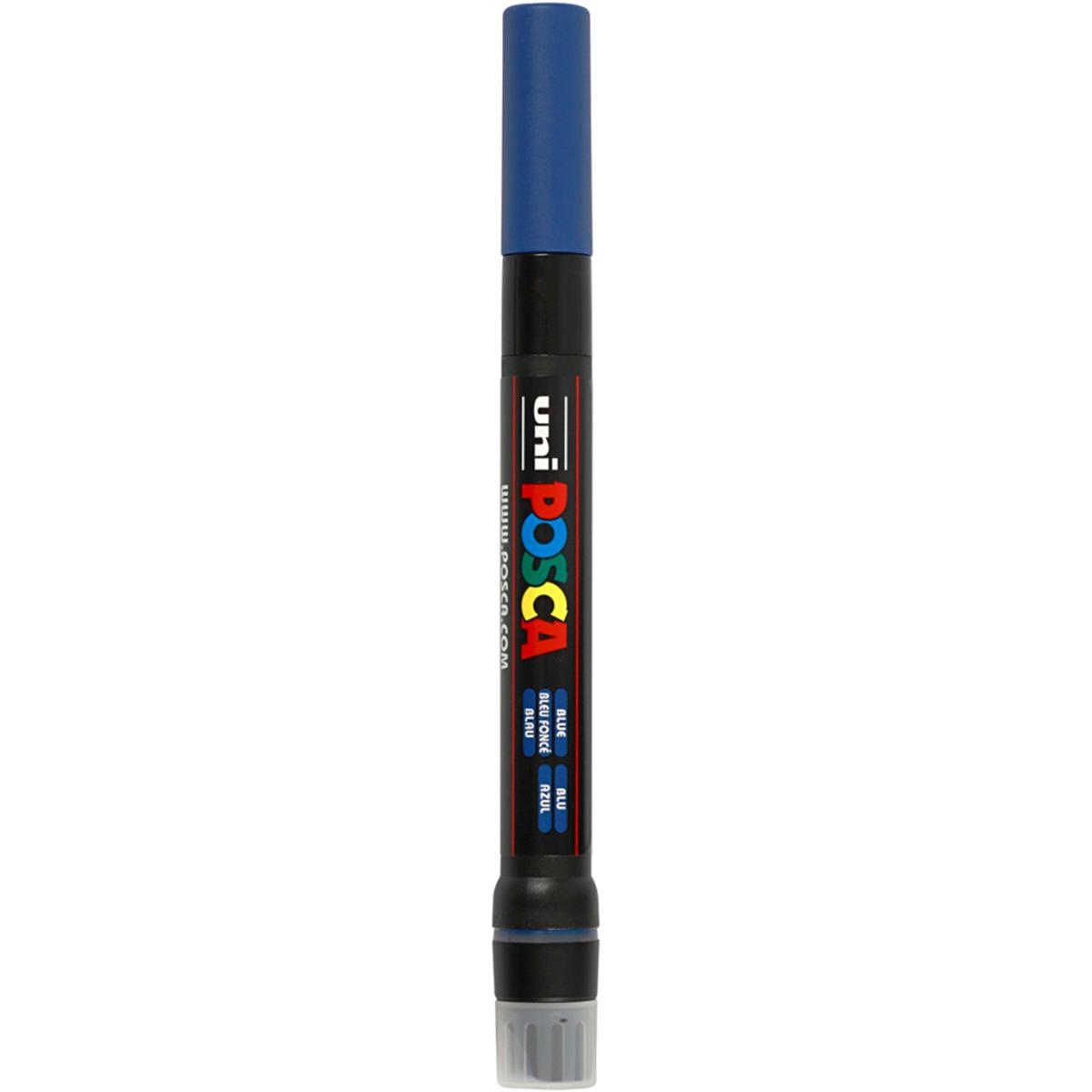 Posca Marker, blue, no. PCF350, line 1-10 mm, 1 pc | HobbyMaker