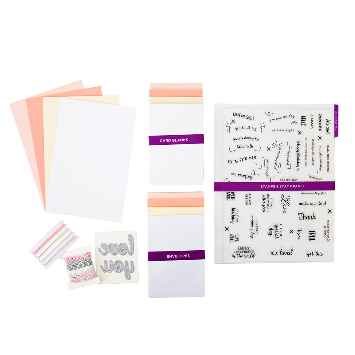 Say it with Style - All About You - Stamp & die Set | HobbyMaker