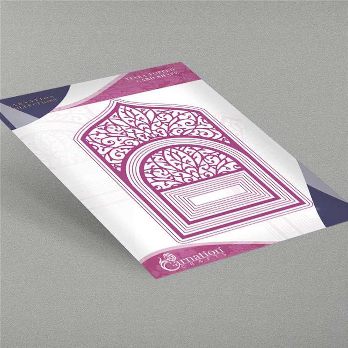 Carnation Crafts Tiara Topped Card Shape Die Set | HobbyMaker