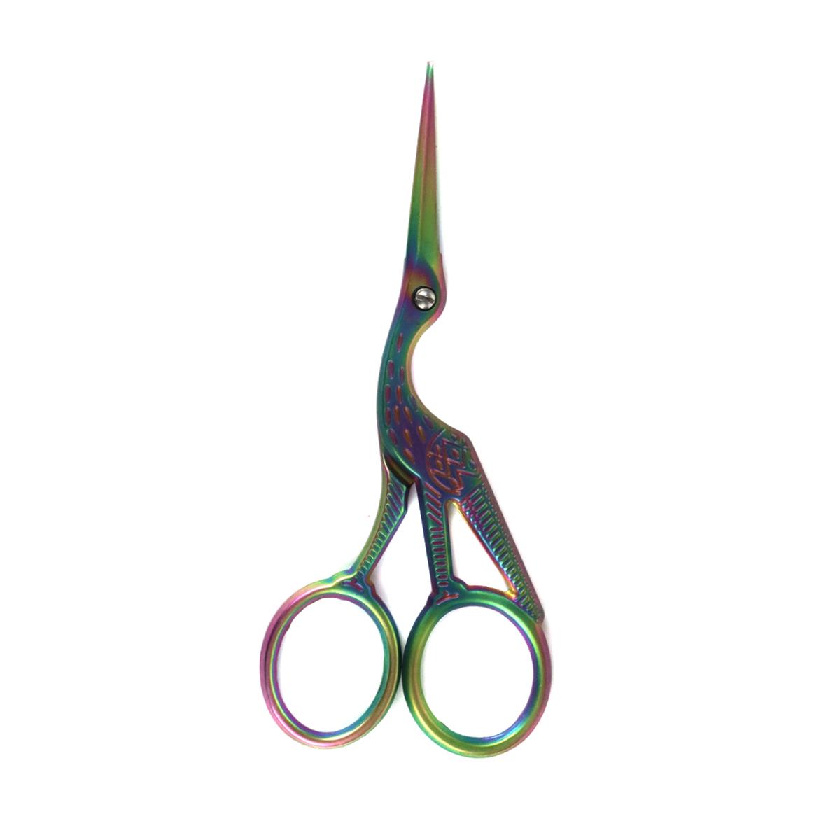 Peacock Colour Embroidery Scissors Approx 11.5cm | SewingStreet