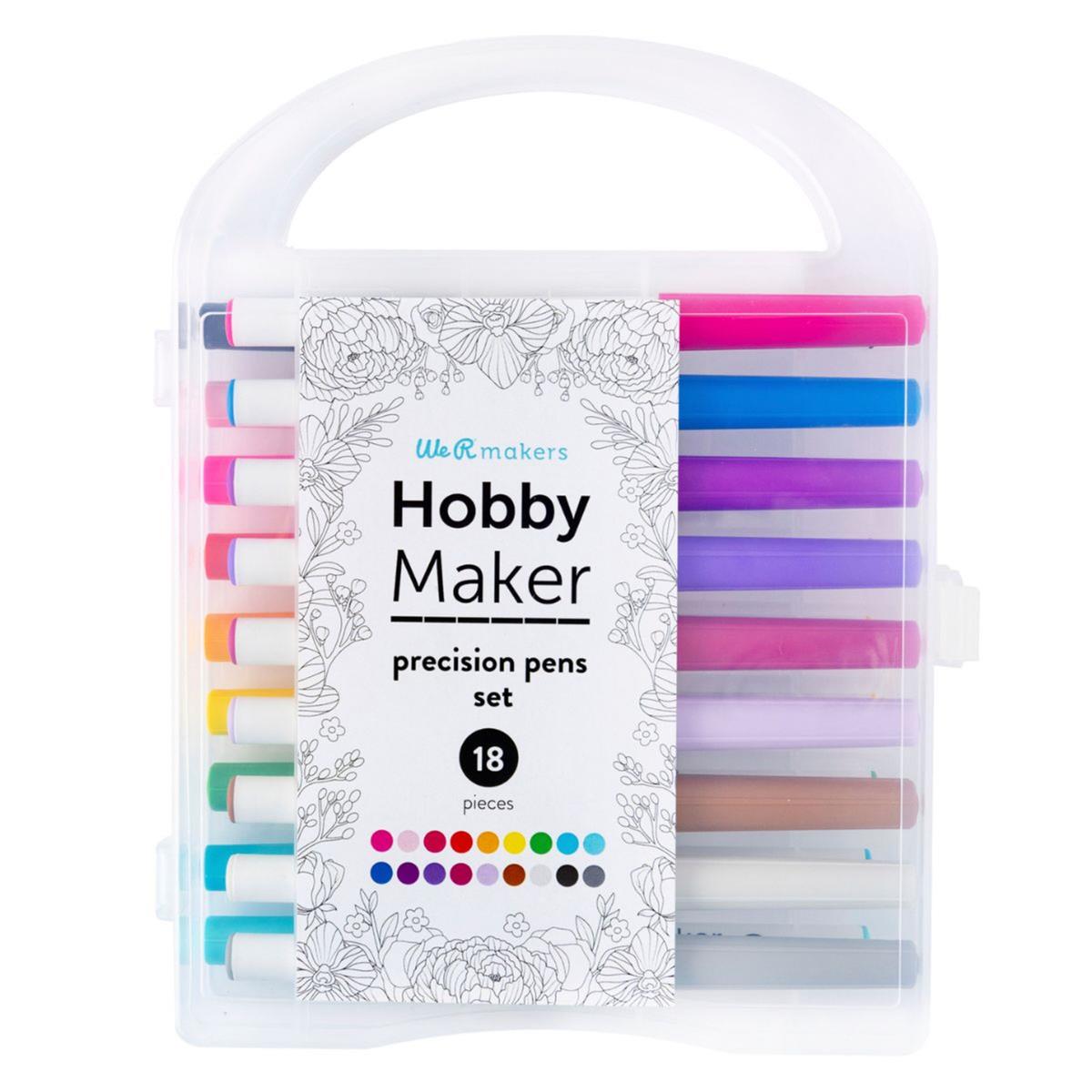 We R Hobbymaker Exclusive Precision Pens - 0.8mm, Pack of 18. | HobbyMaker