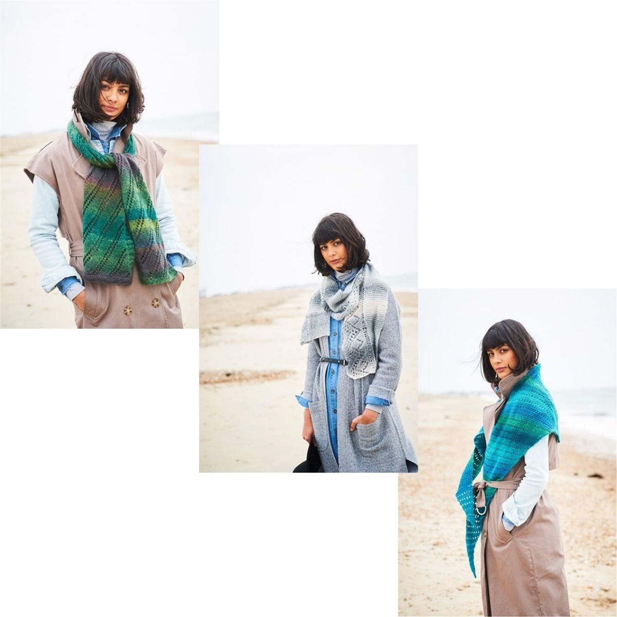 Stylecraft Charm Scarves pattern | SewingStreet