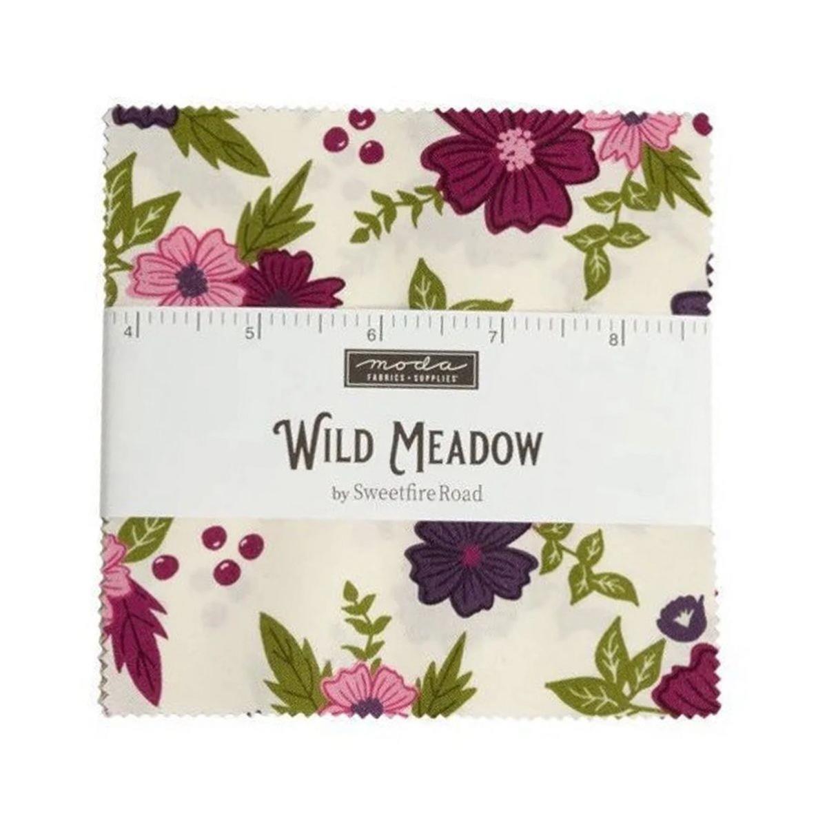 Moda Wild Meadow 5 Charm Pack Of 40 Pieces | SewingStreet