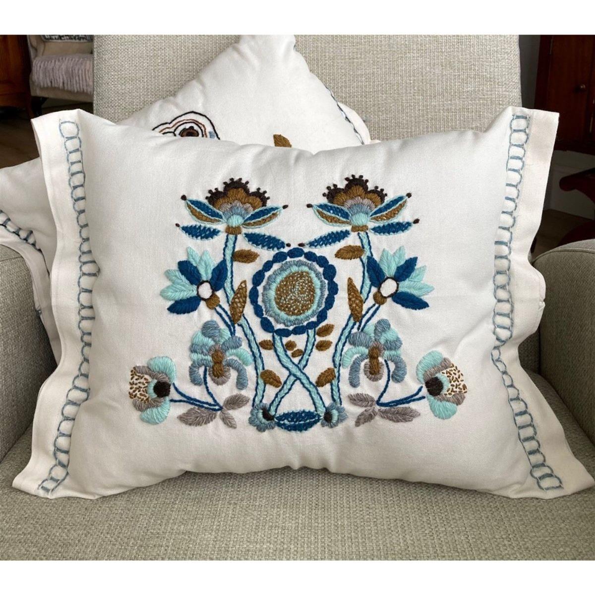 Little House of Victoria Stellar Sunflower Wool Embroidery Kit ...