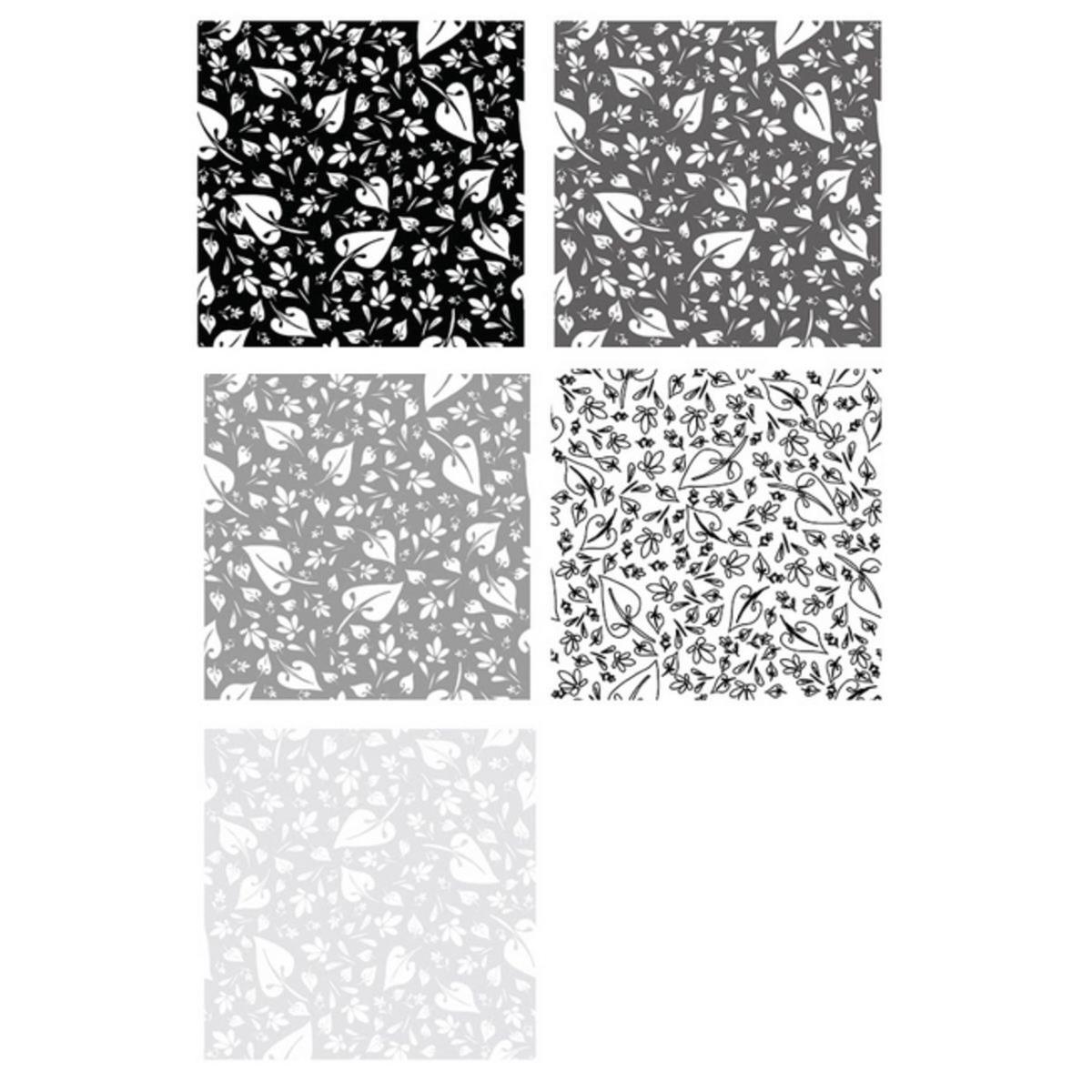 Sanntangle Tangly Leaves Monochrome Fabric Bundle (2.5m) | SewingStreet