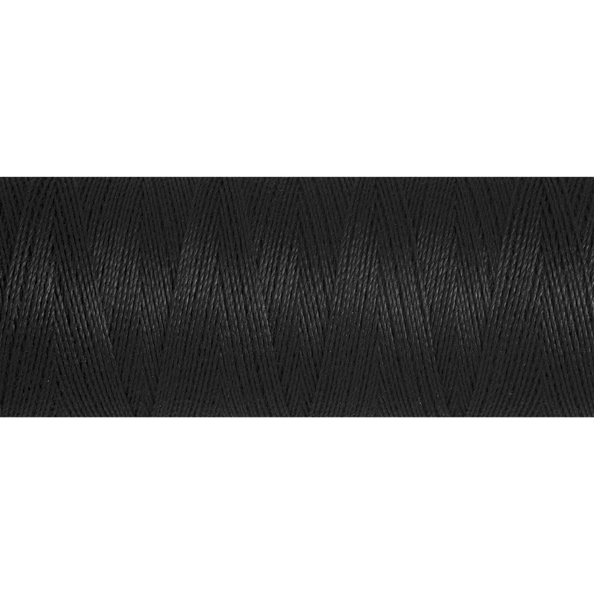 Gutterman Black Bobbin Thread for Embroidery Machines 1000m | SewingStreet