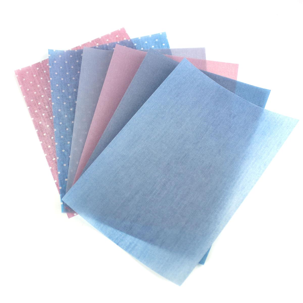 Paper Dienamics A4 Translucent Denim vellum pack | HobbyMaker