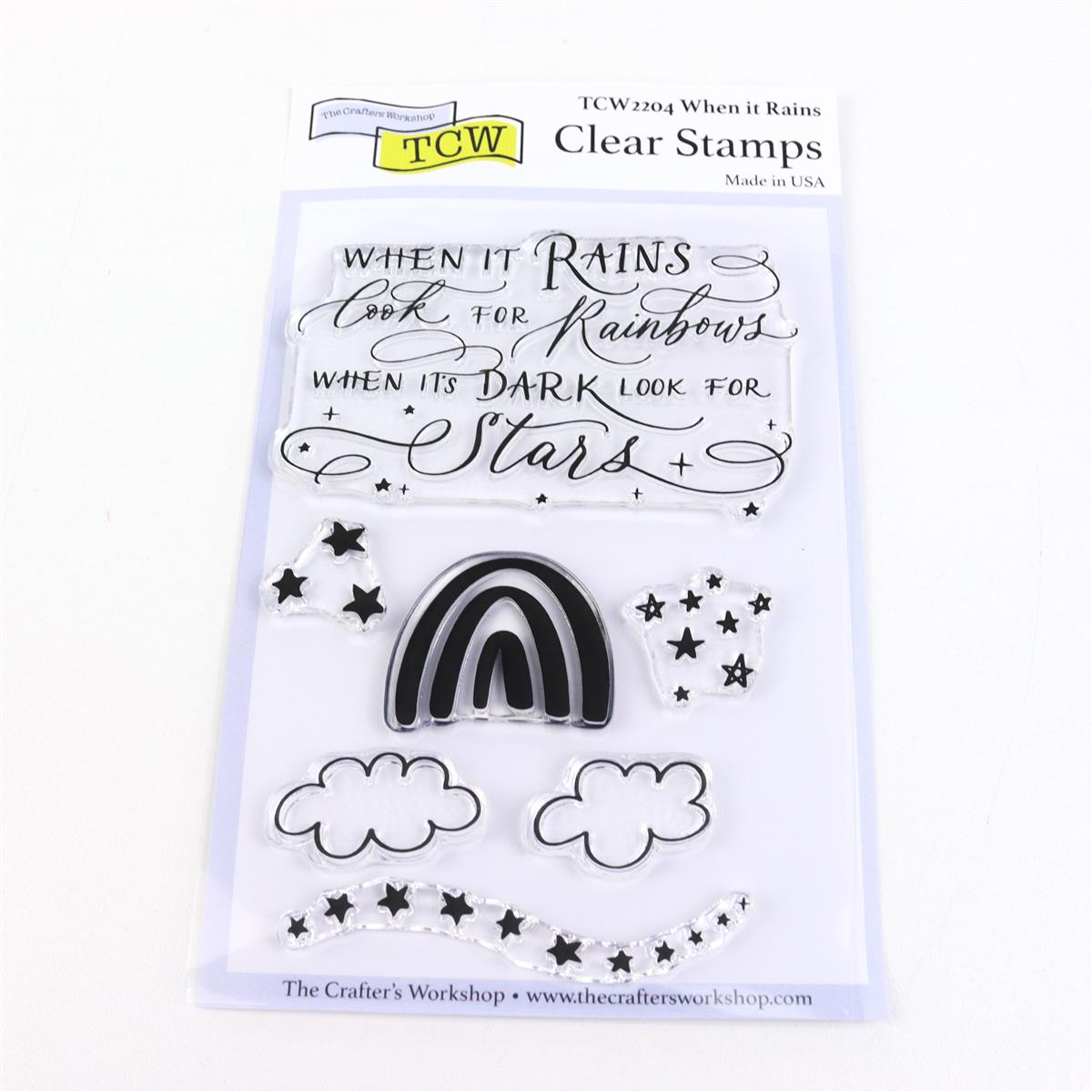 When it Rains 4x6 Stamp Set | HobbyMaker
