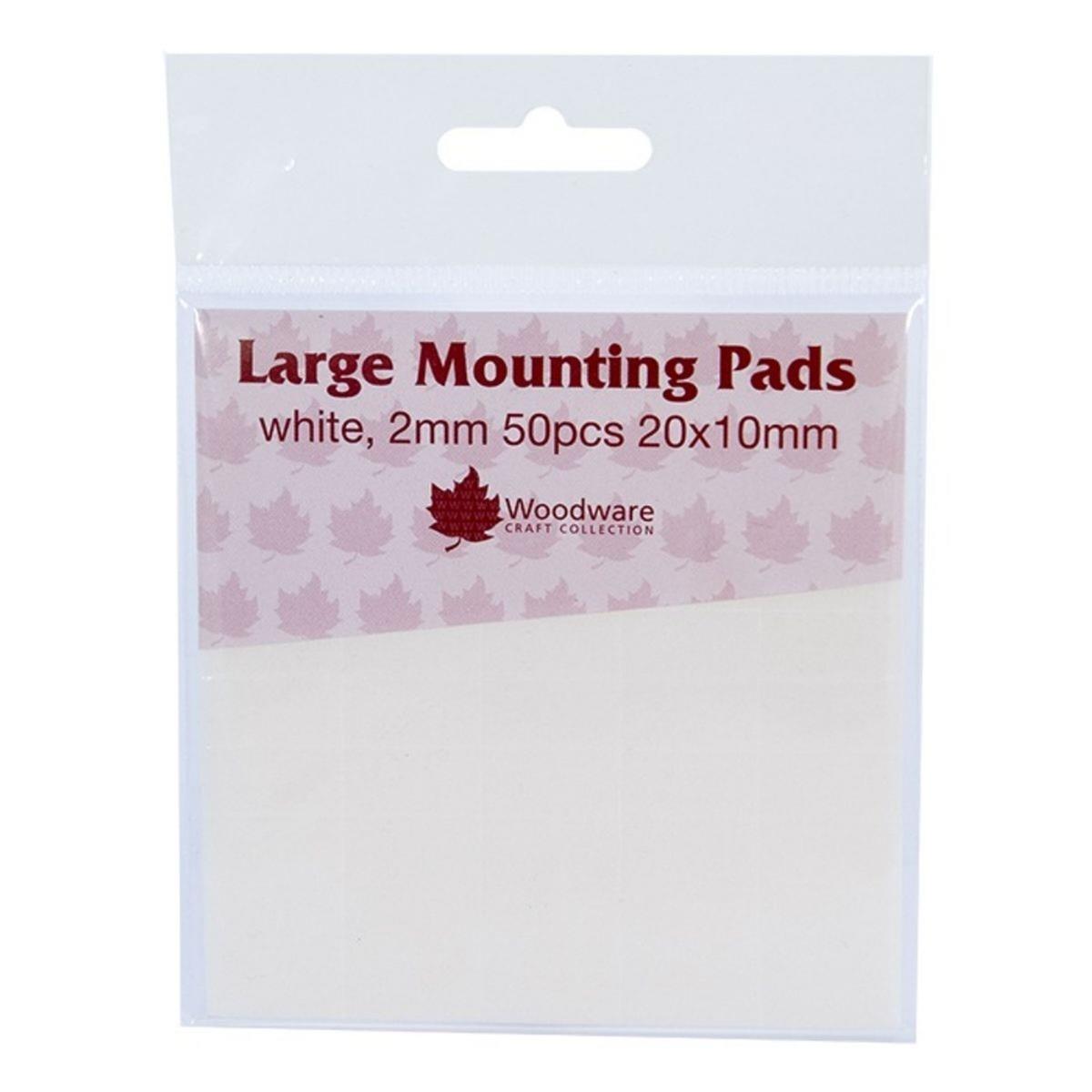 Woodware Large Mounting Pads 2mm | HobbyMaker
