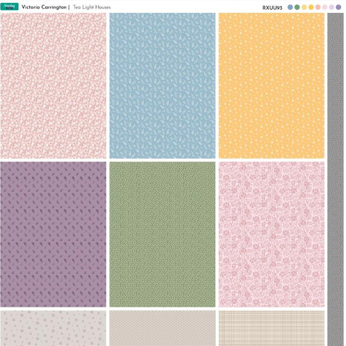 Victoria Carrington's Folksy Town Tea Light Panel | SewingStreet