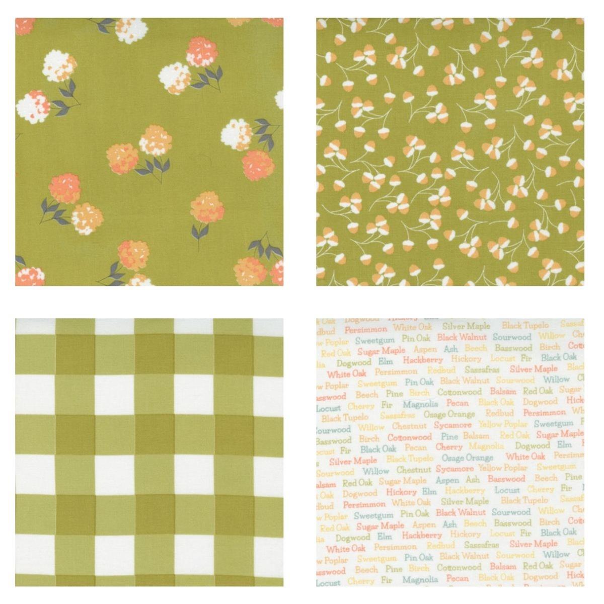 Green Moda Cozy Up FQ Pack - 4 Pieces | SewingStreet