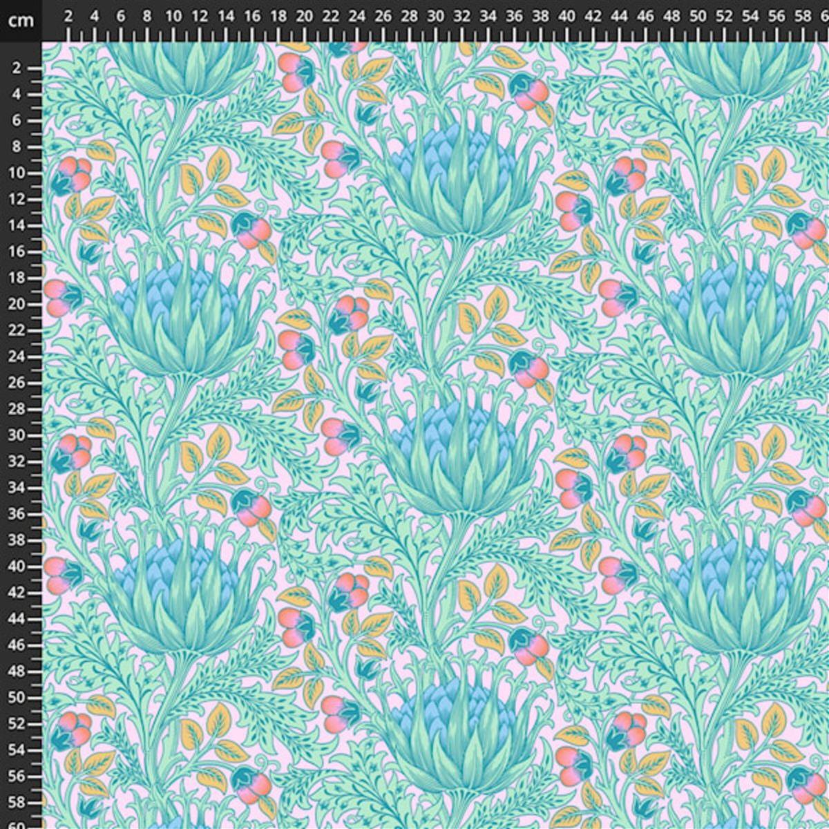 Kaffe Fassett X William Morris Collection Artichoke Lavender Extra Wide ...