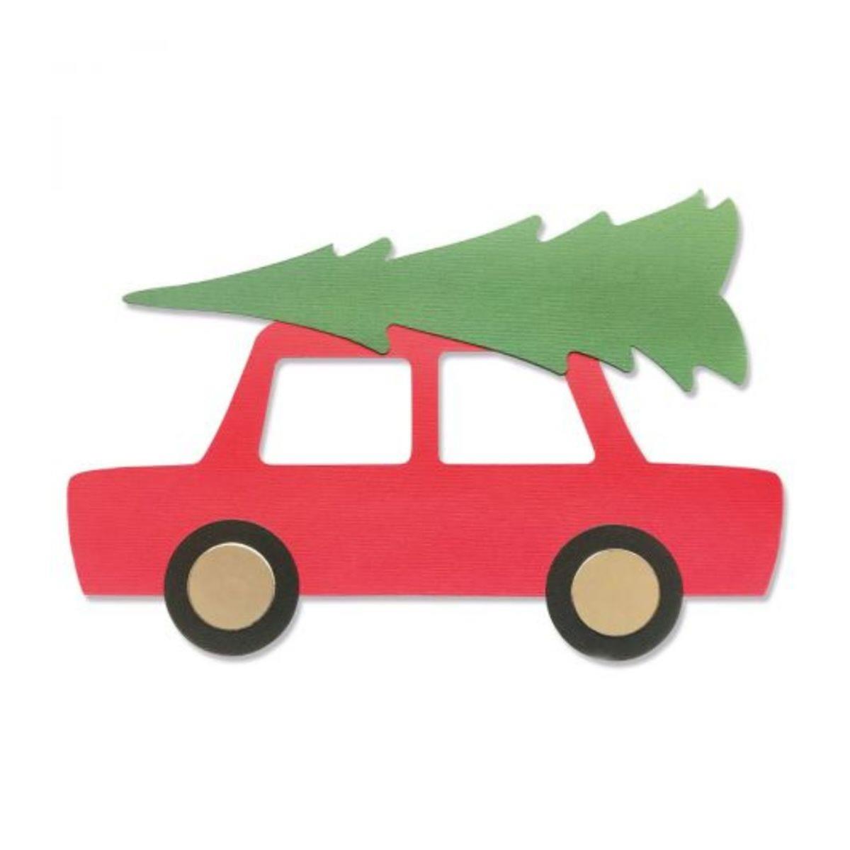 Bigz Plus Die Car & Tree by Olivia Rose | SewingStreet