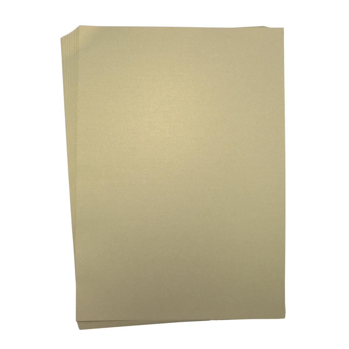 Specialist Luxury Pearlescent Papers in stunning Antique Gold - 120gsm ...