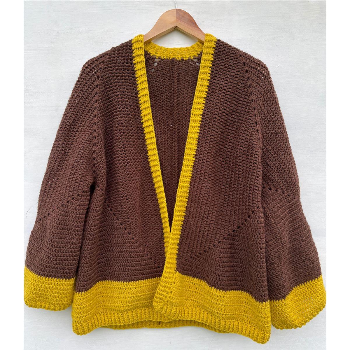 Adventures in Crafting Nostalgic Crochet Colour Me Happy Cardigan Kit ...