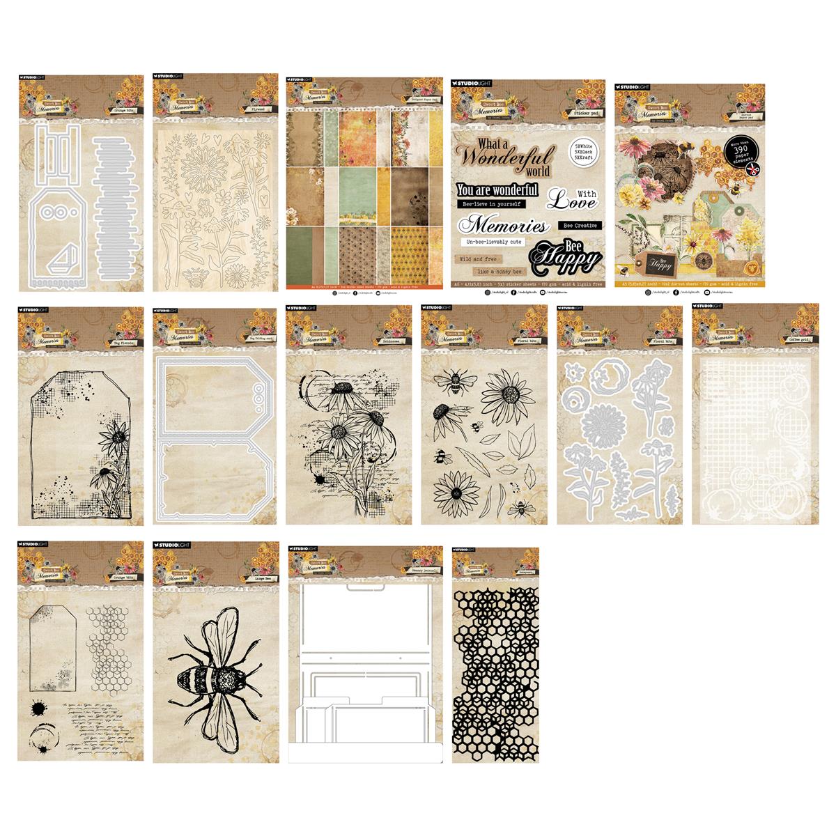 Hazel Eaton Exclusive Sweet Bee Complete Collection, Inc; Cutting Dies ...