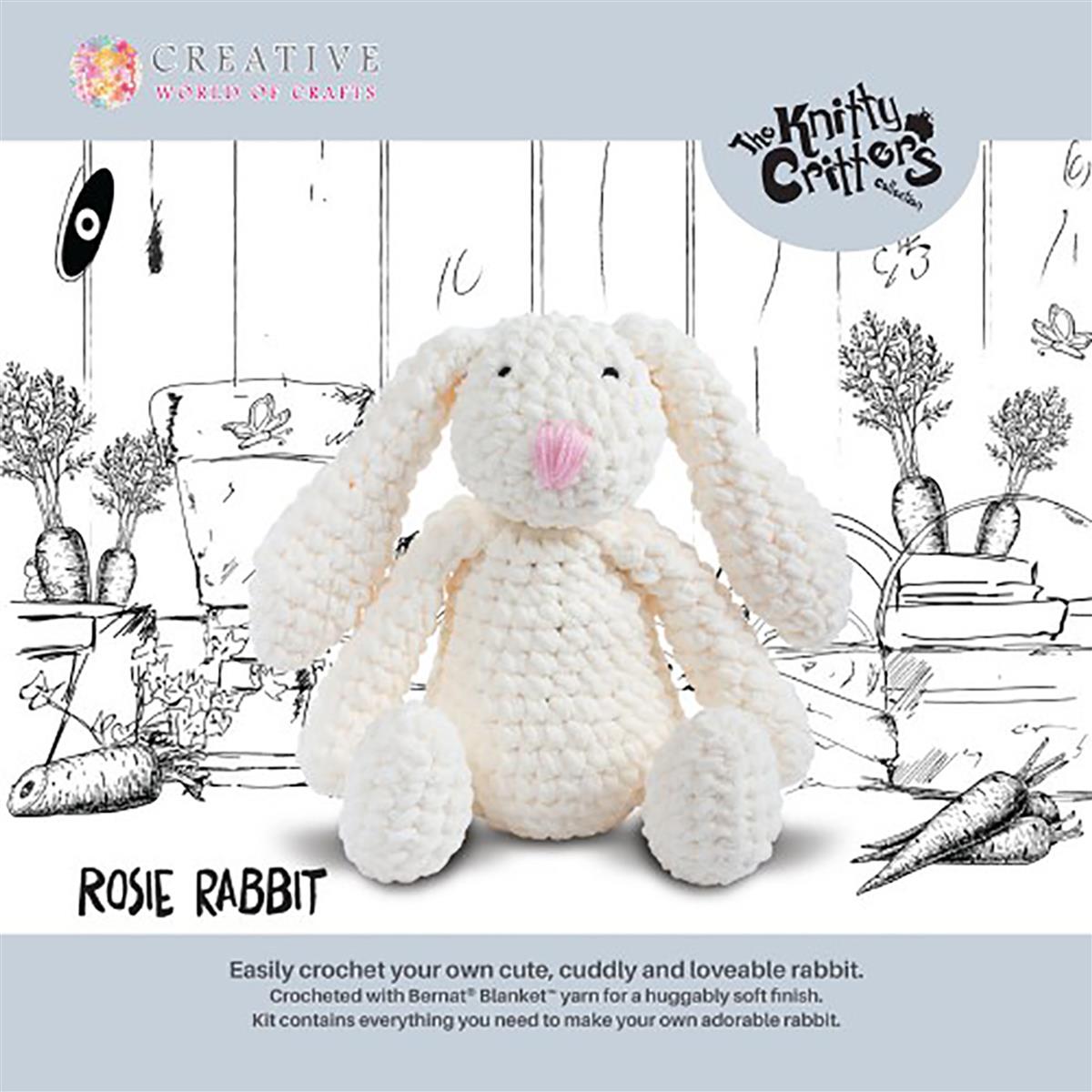 Knitty Critters Rosie Rabbit Kit | SewingStreet