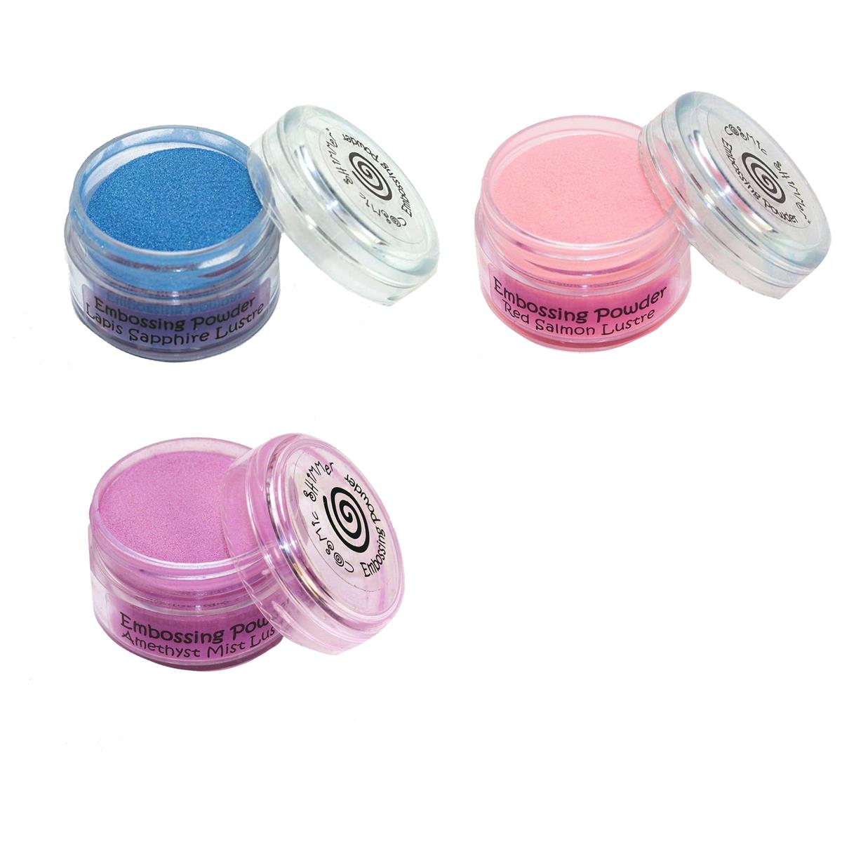 Cosmic Shimmer Embossing Powder - Set of 3 | HobbyMaker