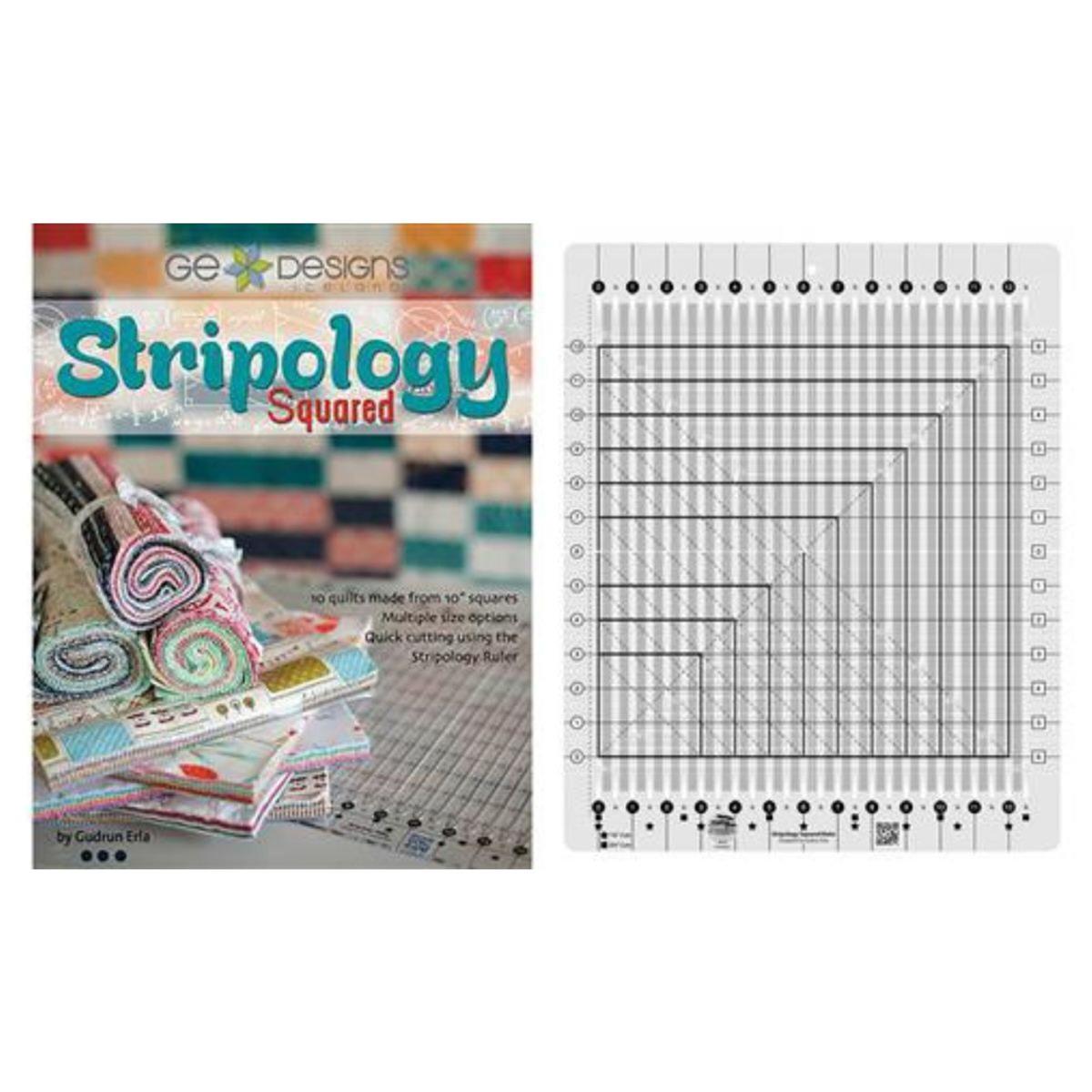 Stripology Squared Book and Ruler SAVE £5 | SewingStreet