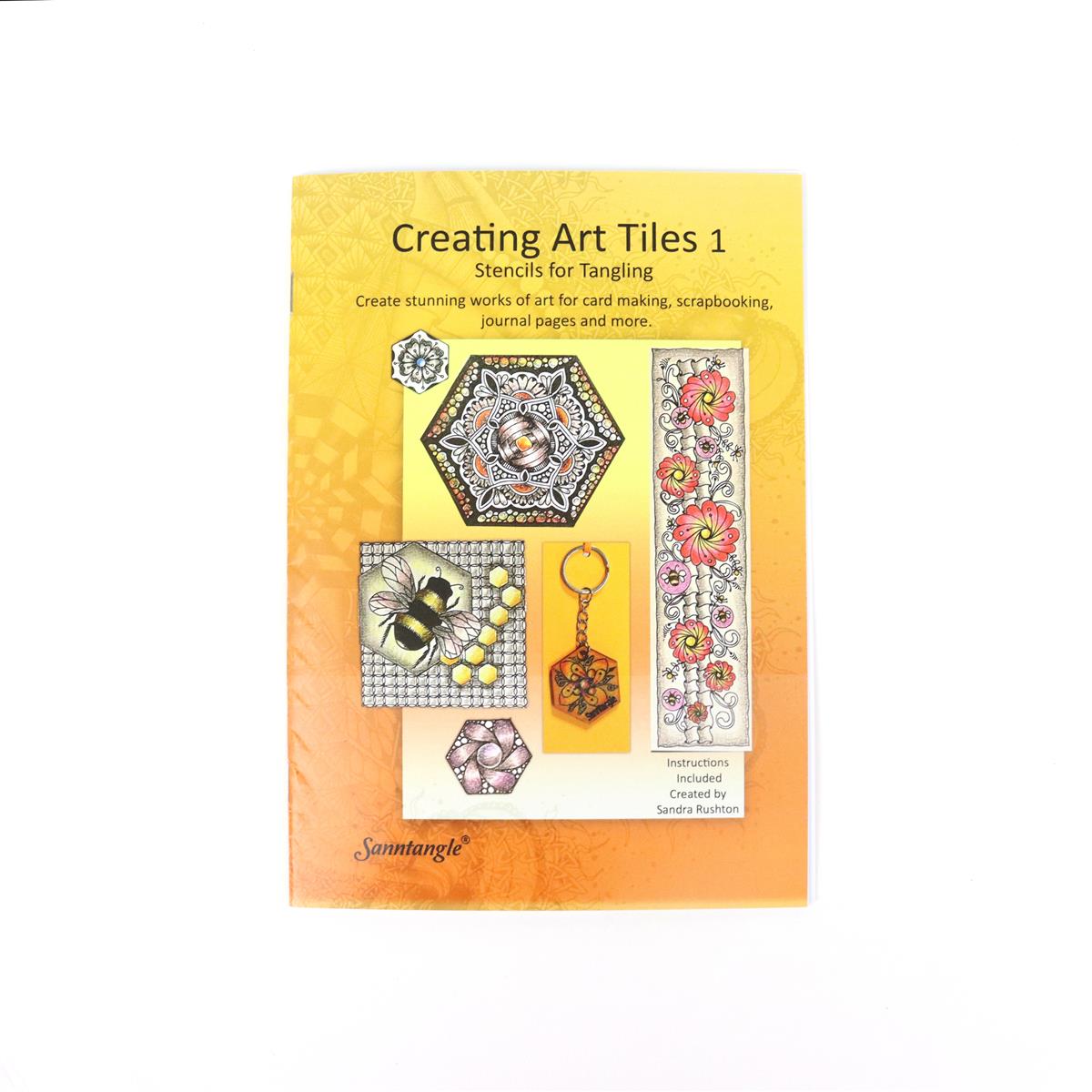 Sanntangle - Creating Art Tiles - 'Bees' - Instructions & Stencils | HobbyMaker