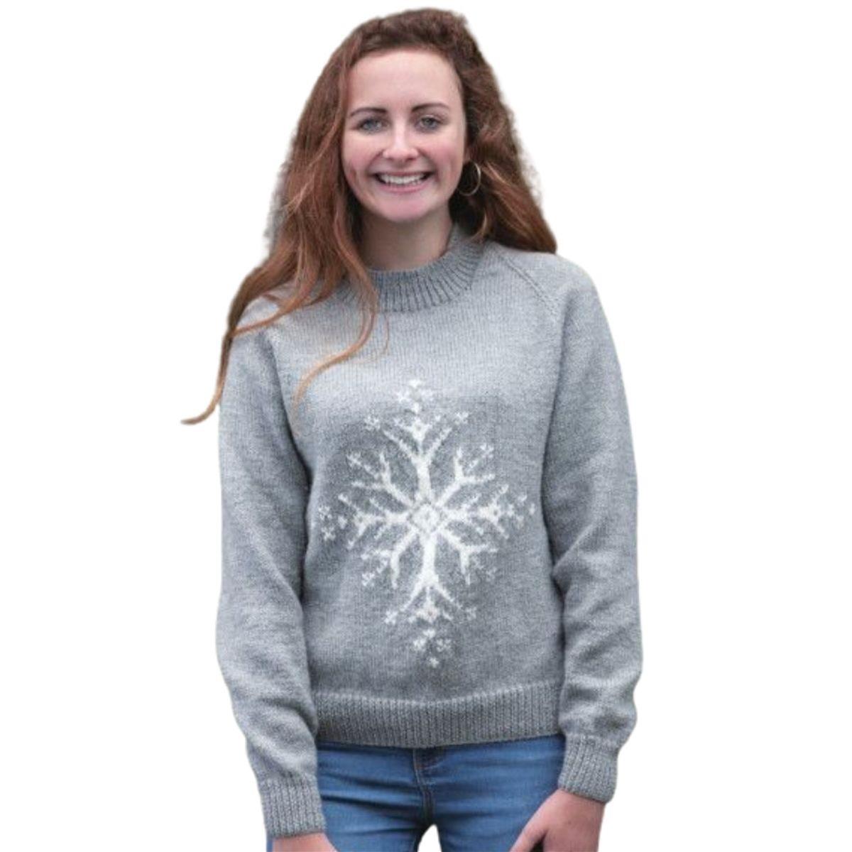 Marriner Snowflake Christmas Jumper Pattern | SewingStreet