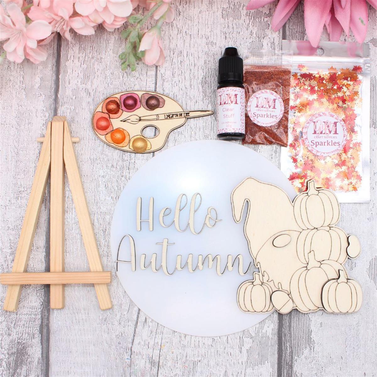 Gnome Hello Autumn Craft Kit | HobbyMaker