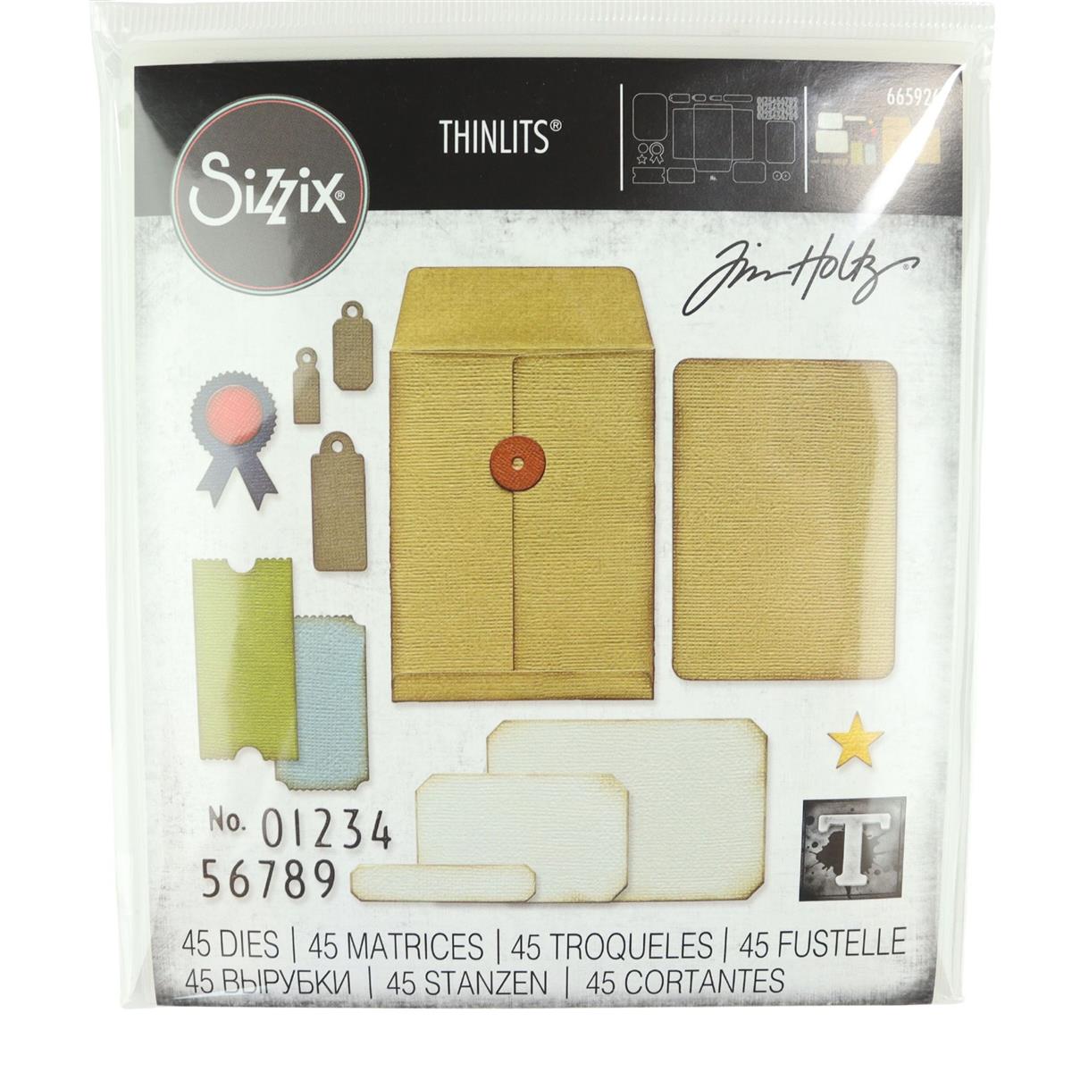 Sizzix® Thinlits® Die Set 45PK - Collector by Tim Holtz® Usually £25.99 | HobbyMaker